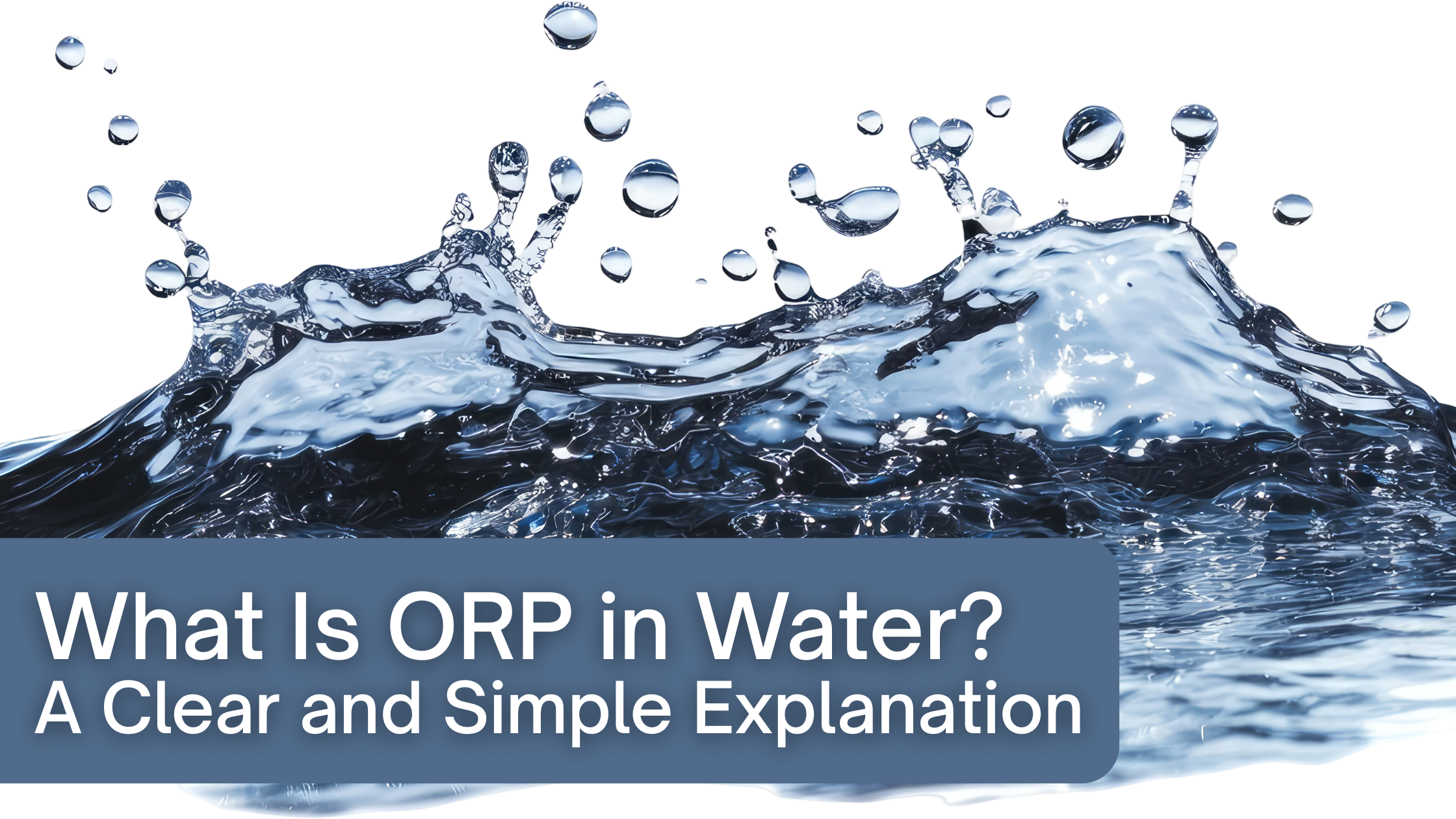 What Is ORP in Water? A Clear and Simple Explanation – Zenii