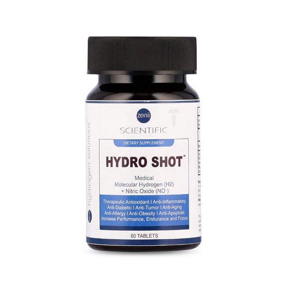 Hydro Shot Tablets 60's - Medical Hydrogen (H2) – Zenii